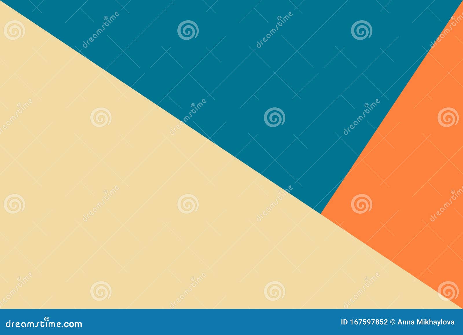 Three Color Background of Trendy Colors 2020. Stock Illustration ...