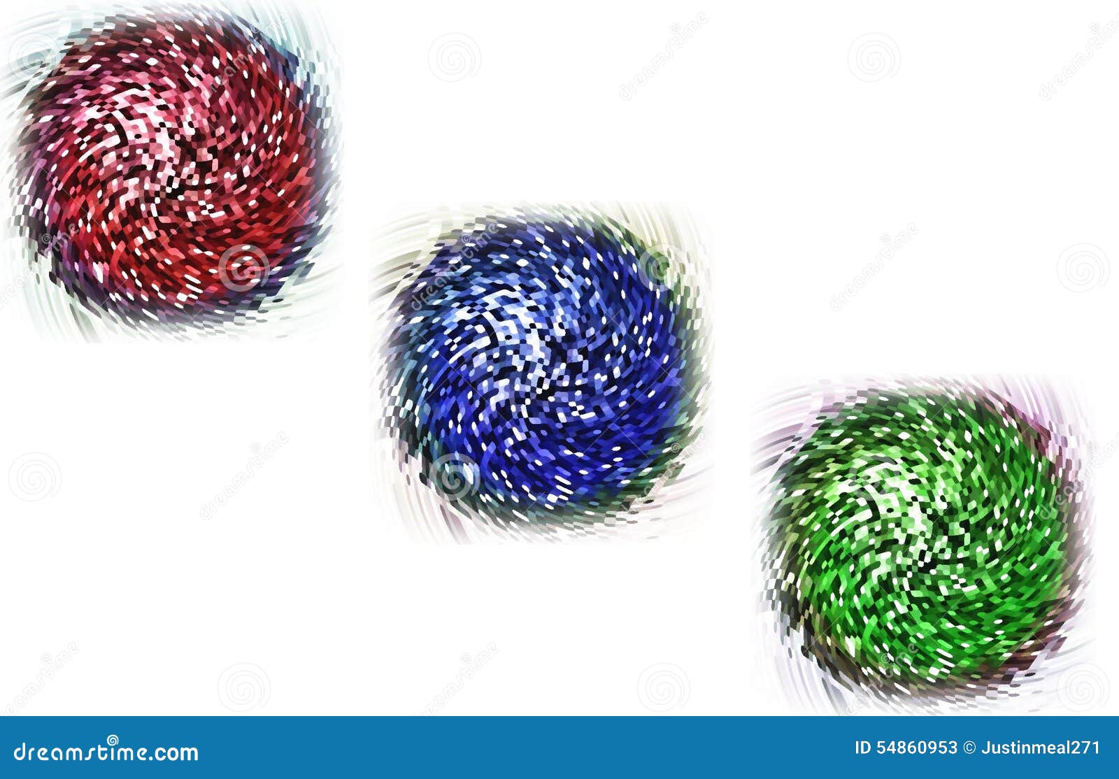 Three color balls stock illustration. Illustration of conceptual - 54860953