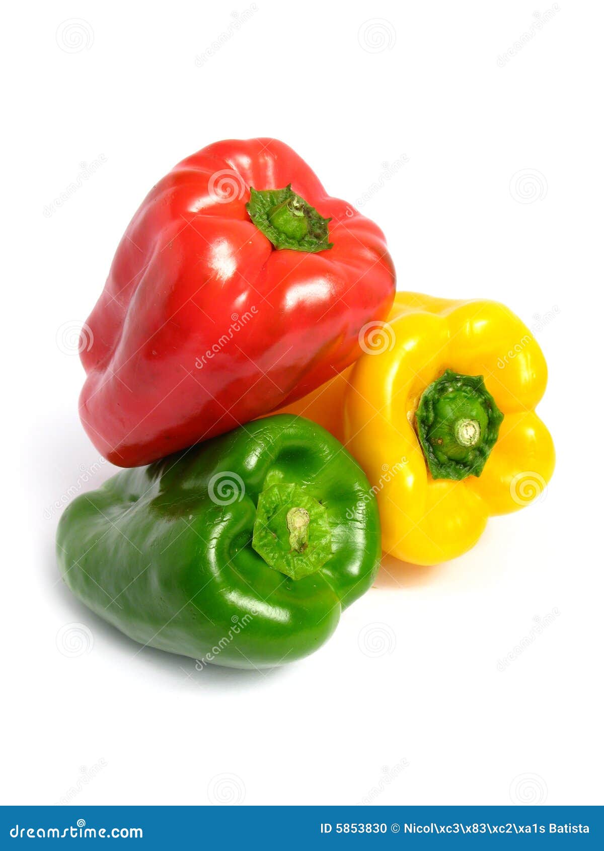 Peppers Pyramid Like A Traffic Light Royalty-Free Stock Image ...