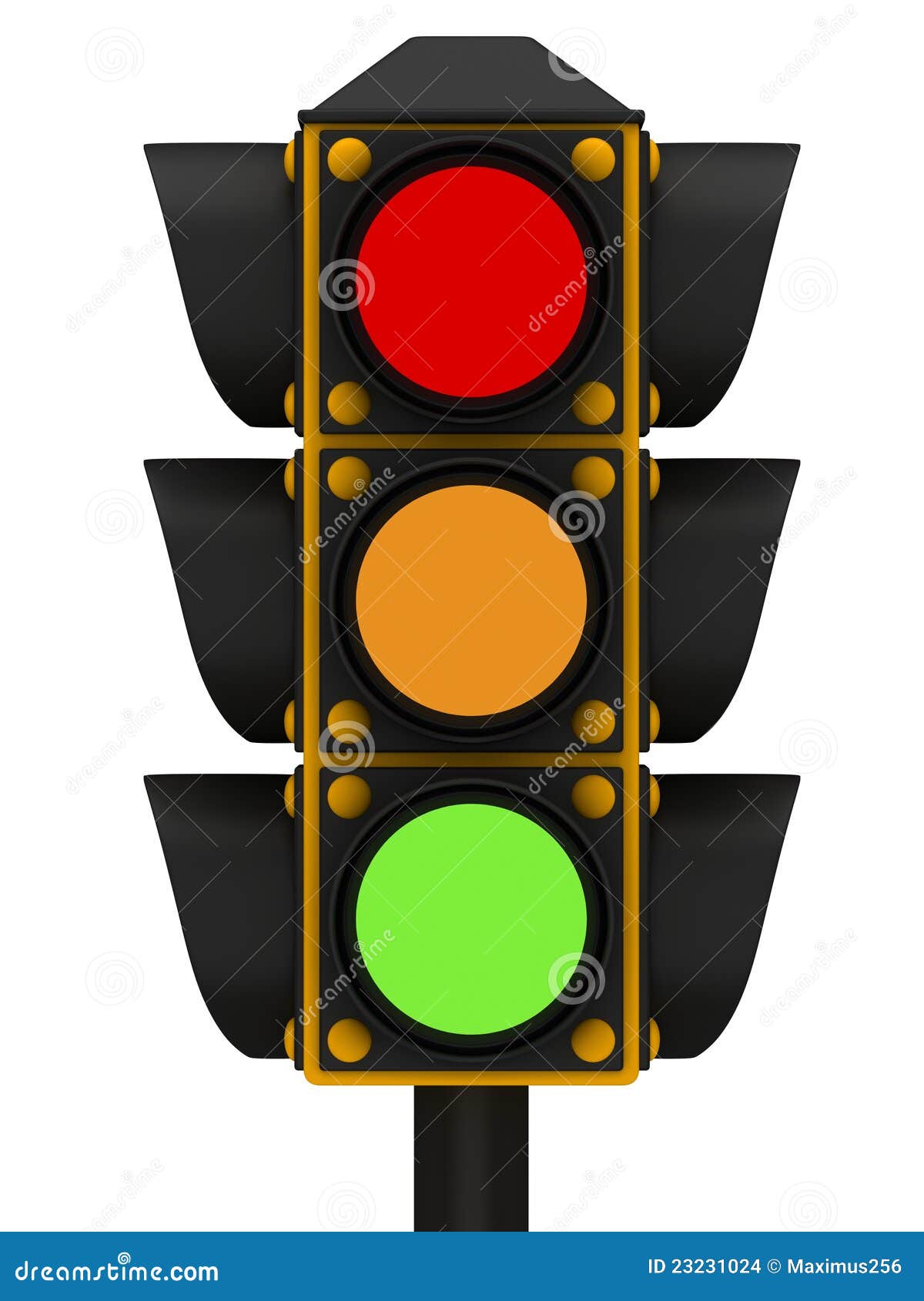 Three Color Wheel Royalty-Free Stock Image | CartoonDealer.com #2545192