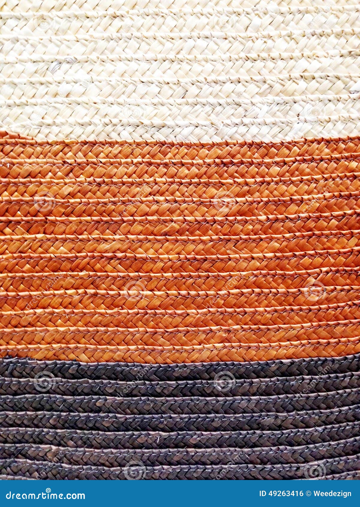 Wickerwork Hat And Mat Texture Made From Dry Sedge Background.Closeup ...