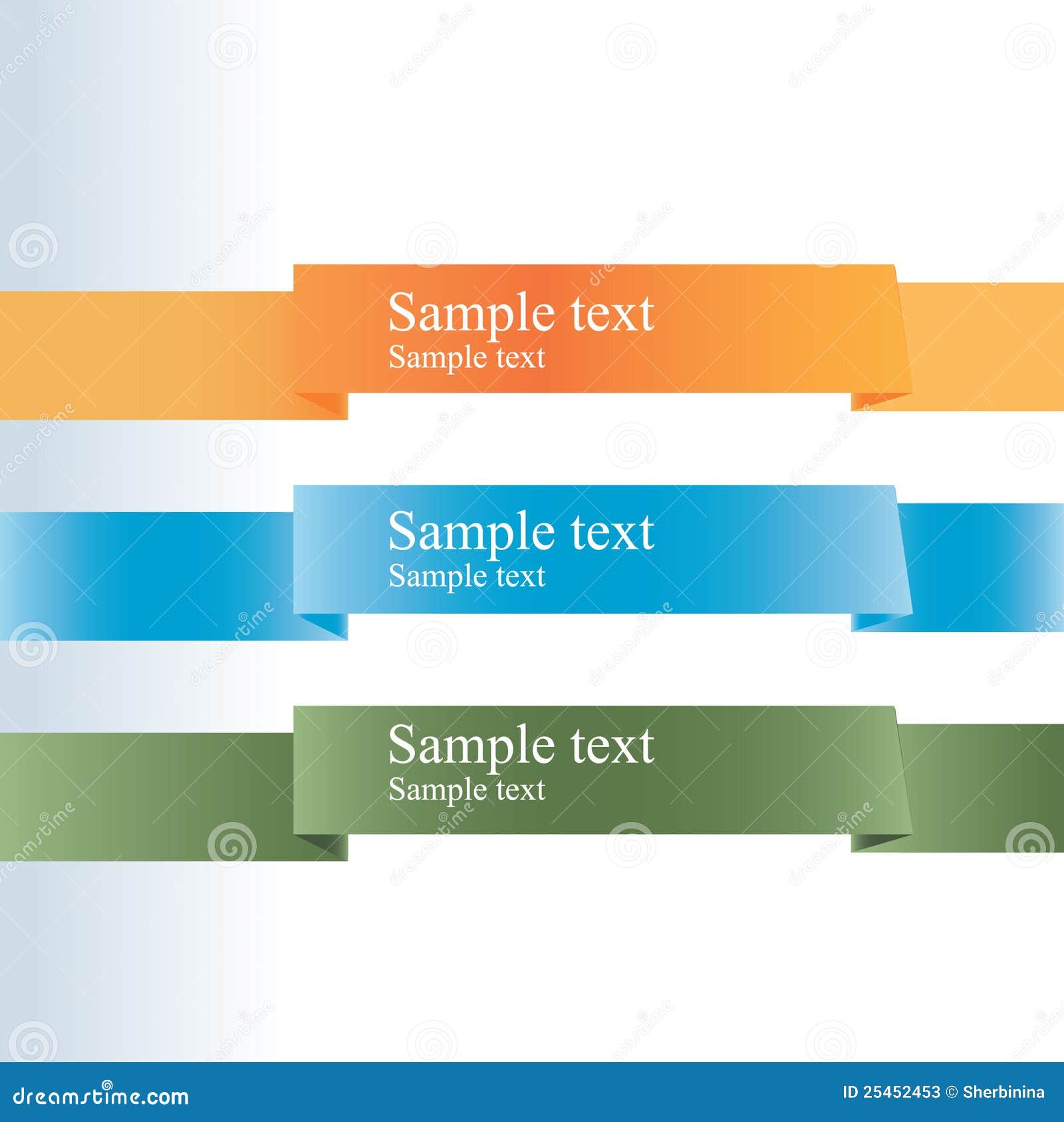 Three colored background stock illustration. Illustration of soft ...