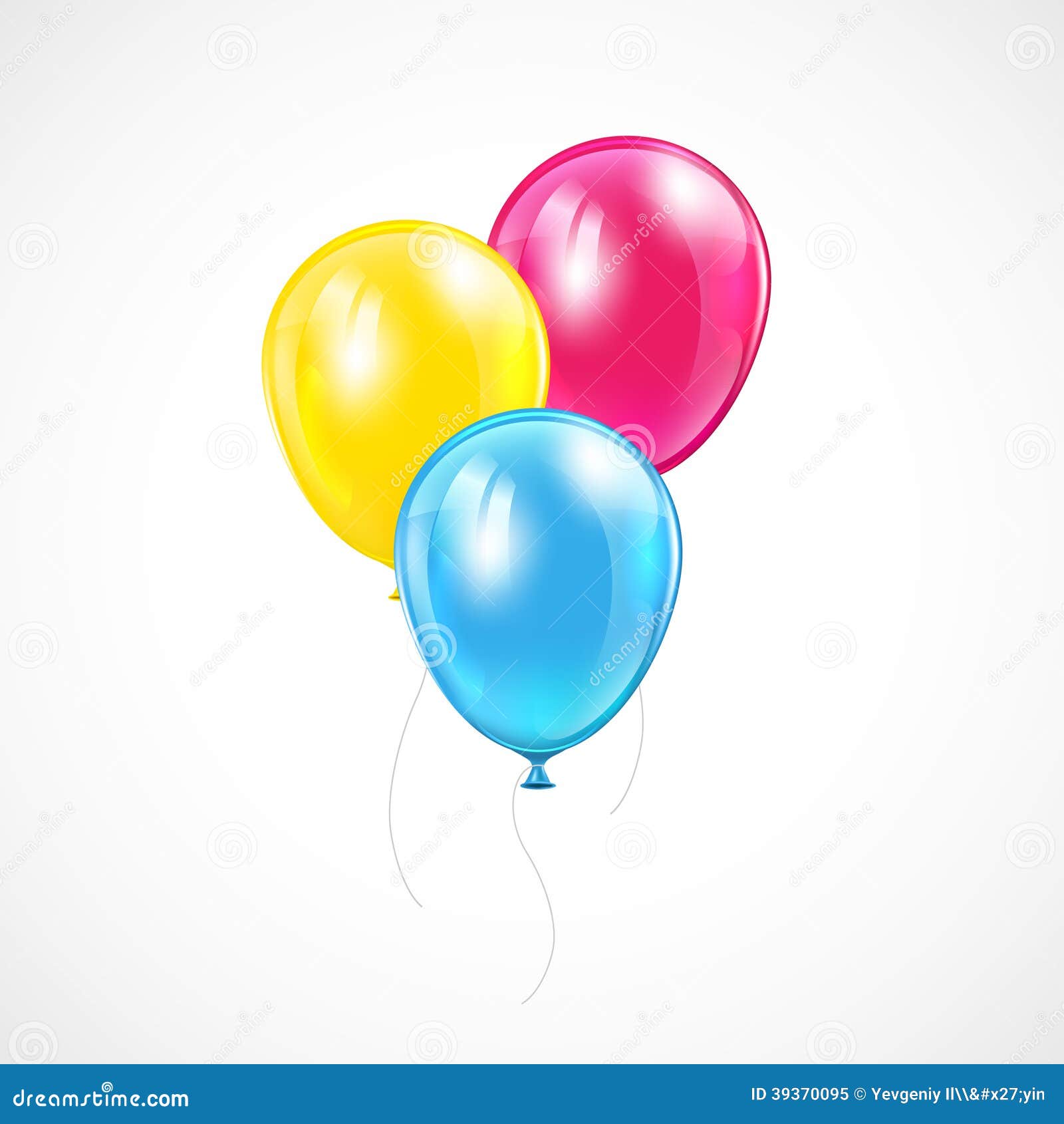 Three Colored Balloons Stock Illustrations – 259 Three Colored Balloons ...