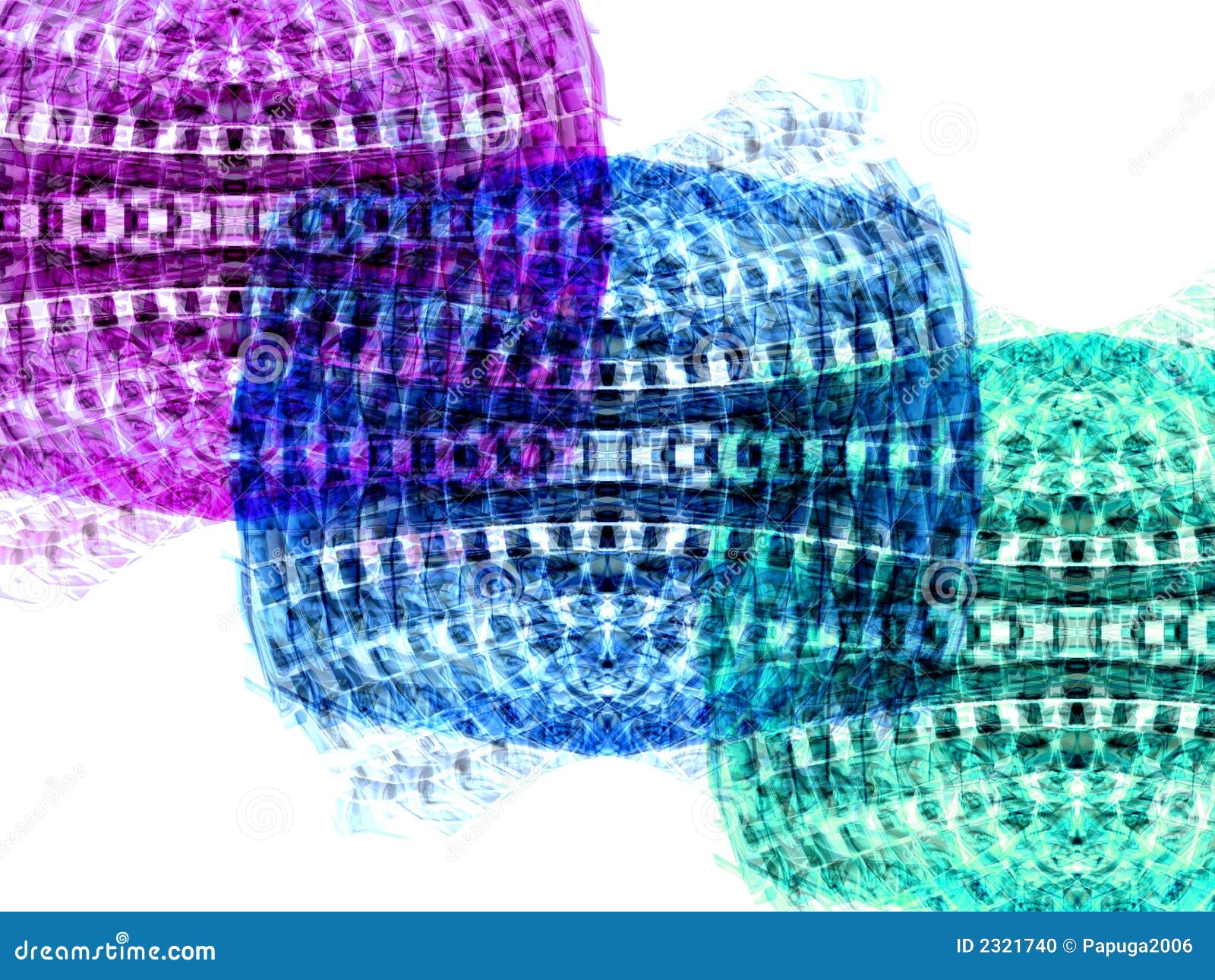 Three colors stock illustration. Illustration of decoration - 2321740