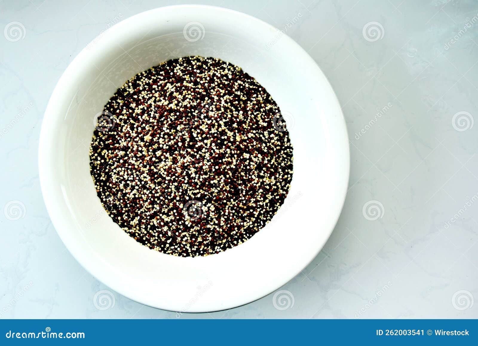 Three Colors Quinoa in a Bowl Stock Image - Image of diet, vegetarian ...
