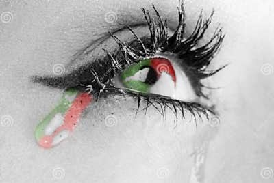 Three colors tears stock photo. Image of health, girl - 5332910