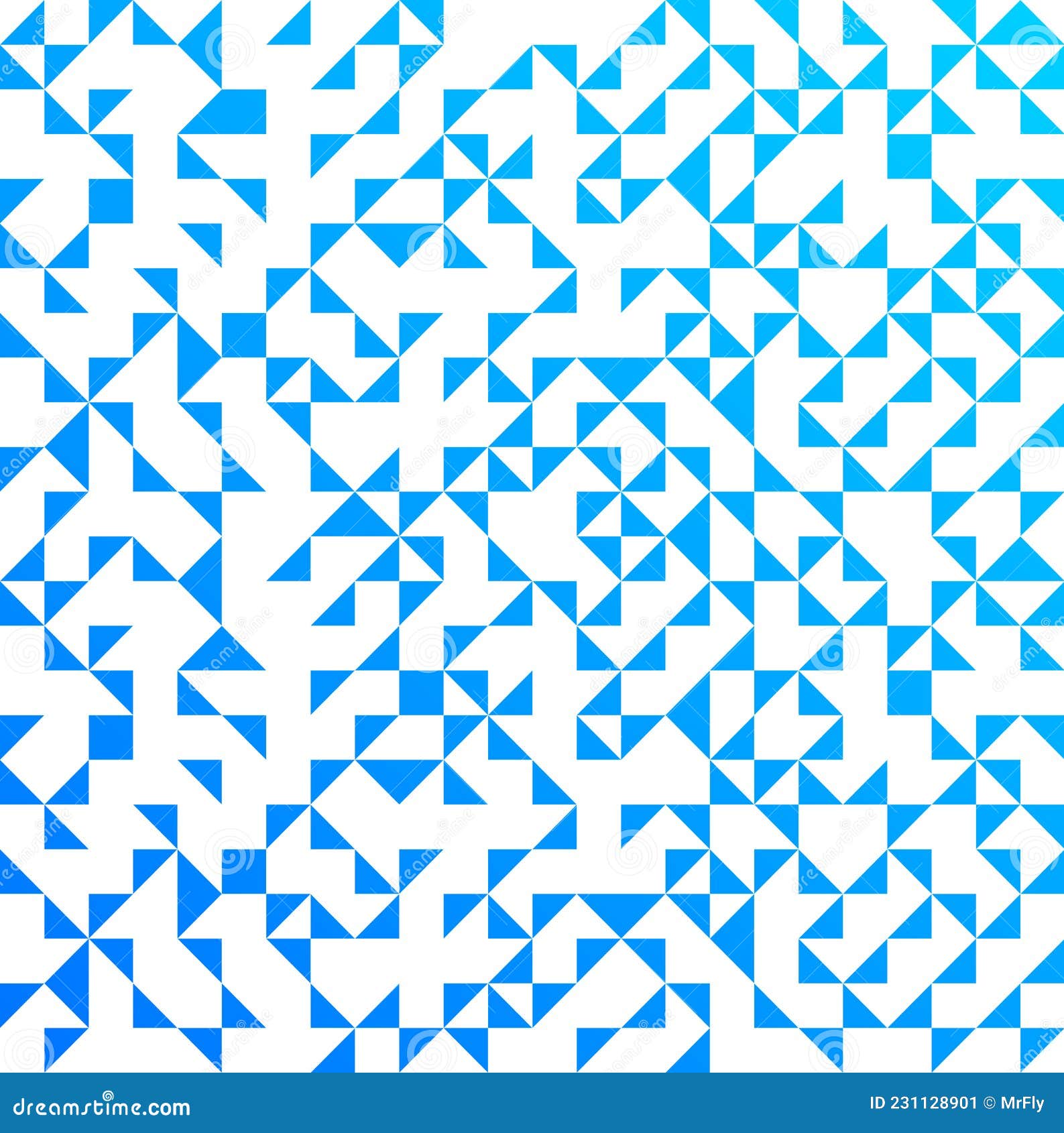 Three Colour Geometric Triangle Wallpaper, Vector Illustration Stock ...