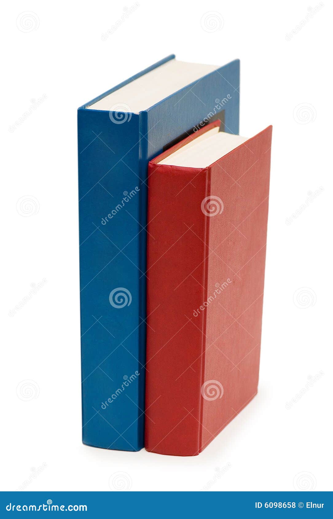 Three Colourful Books Isolated Stock Photo - Image of objects ...