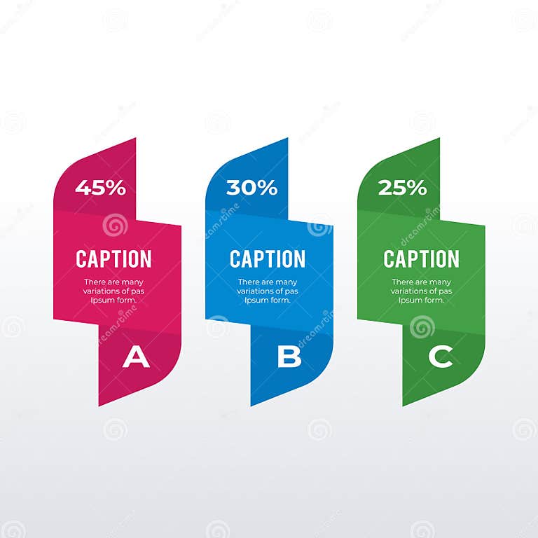 Three Columns Infographic Template Design. Business Concept Infograph ...