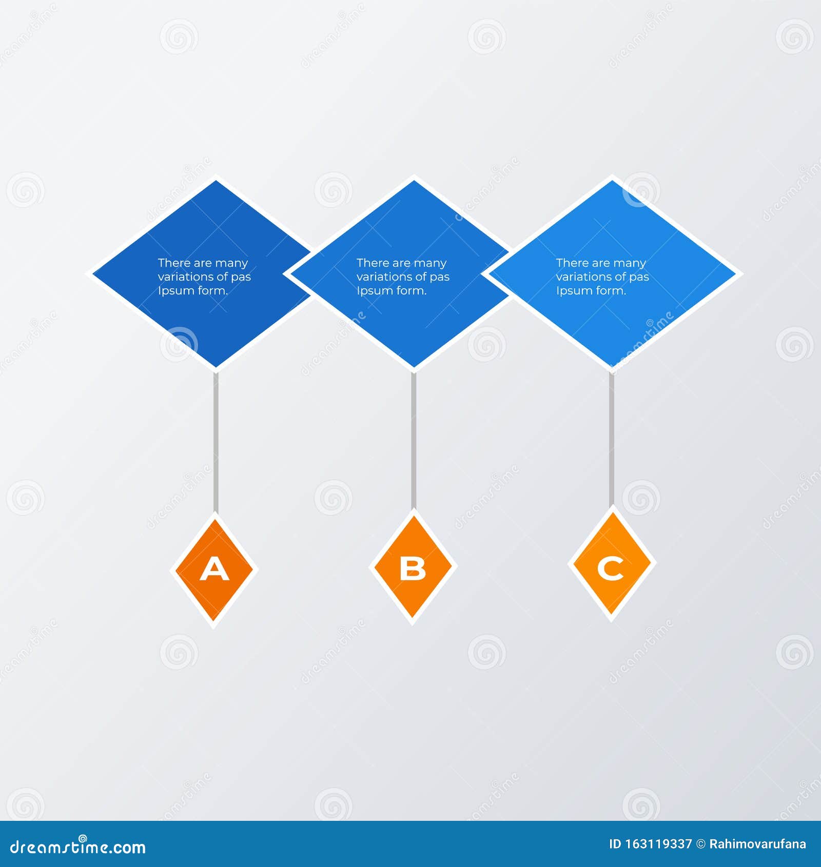 THree Columns Infographic Template Design. Business Concept Infograph ...