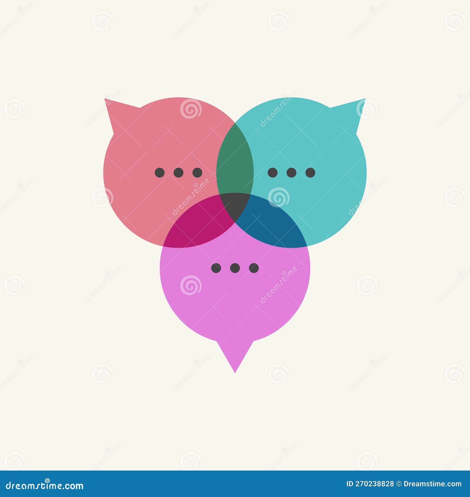 Comment Bubbles Design Vector Illustration | CartoonDealer.com #169647376