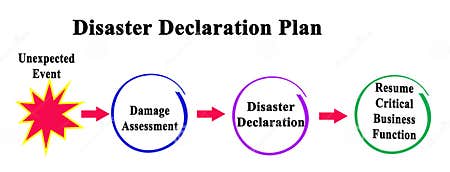 Components of Disaster Management Stock Illustration - Illustration of ...