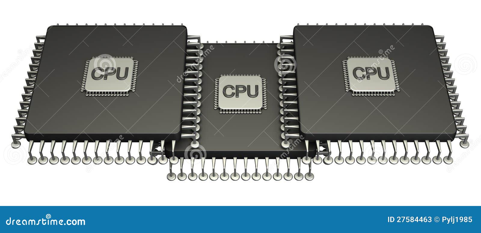 Three Computer Network Cables Rj45. 3d Royalty-Free Stock Photo ...