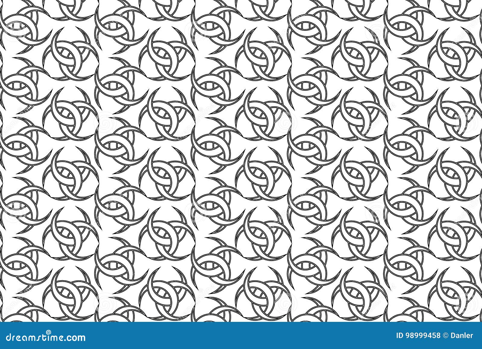 Three Crescent - Vector Backgrounde Stock Vector - Illustration of ...