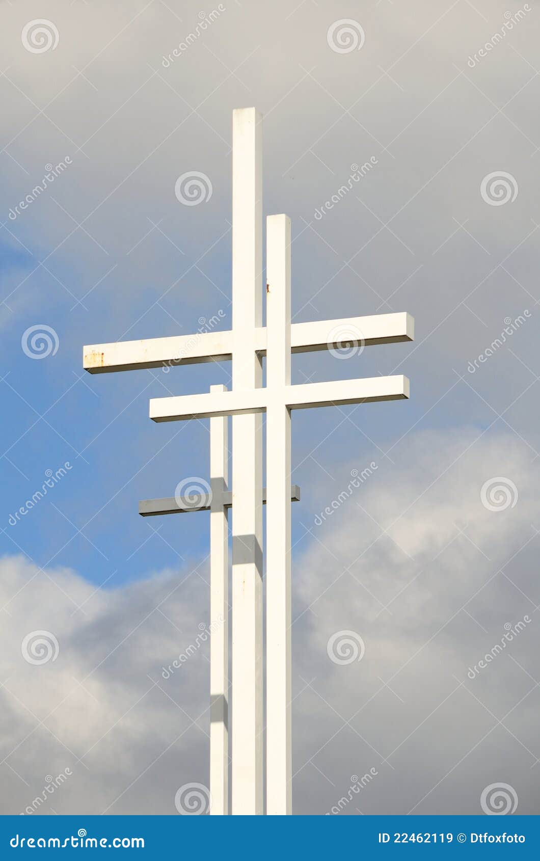 Three Crosses stock image. Image of multiple, holiness - 22462119