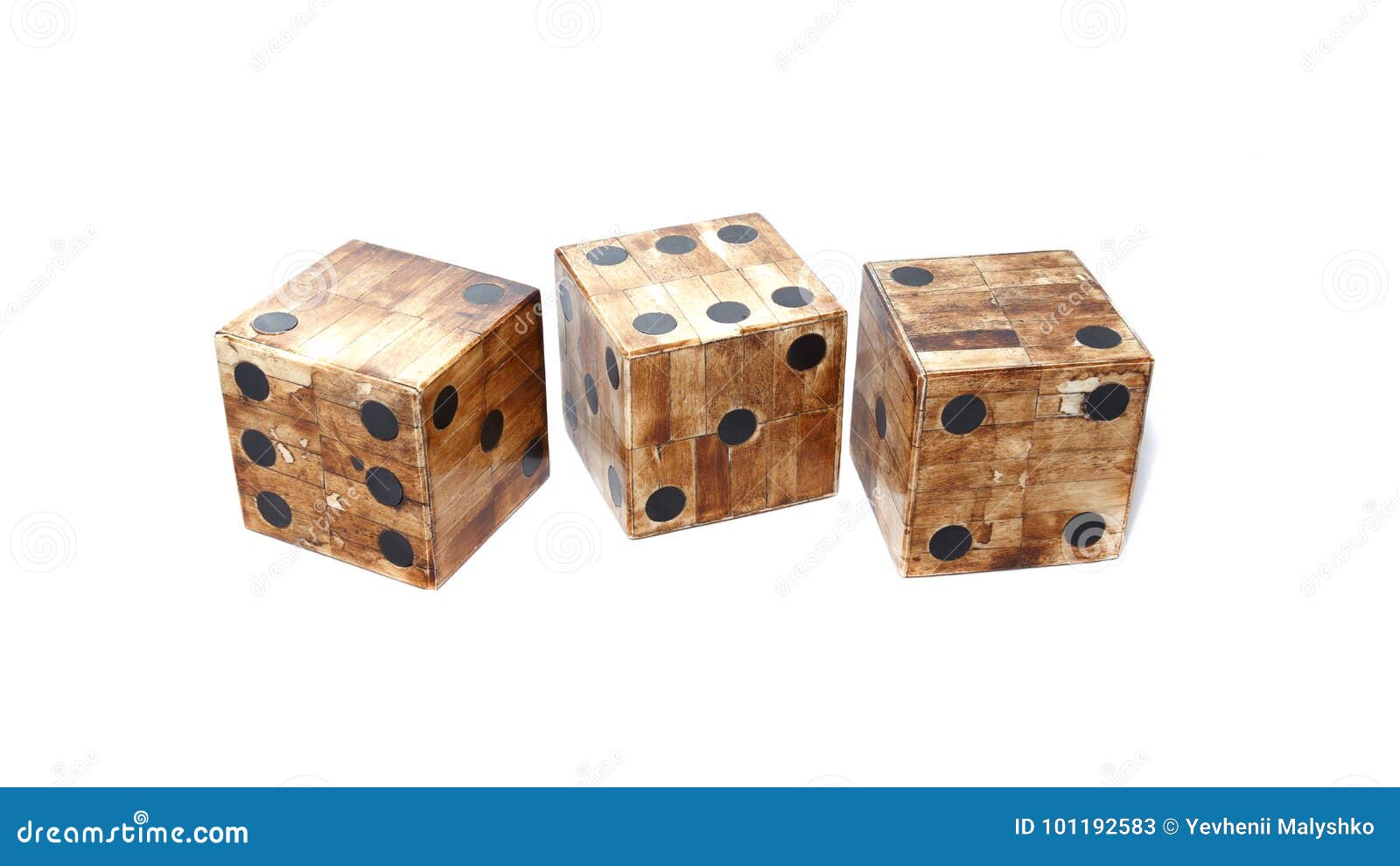Three cubes stock image. Image of isolated, wooden, symbol - 101192583
