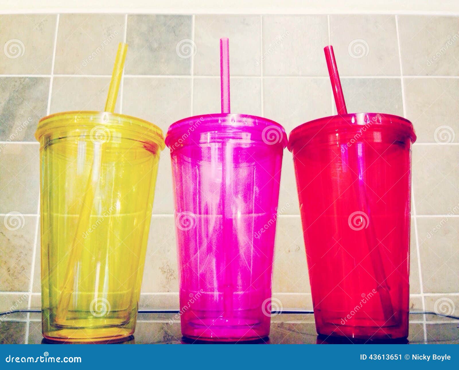 Three cups colourful stock image. Image of three, angled - 43613651