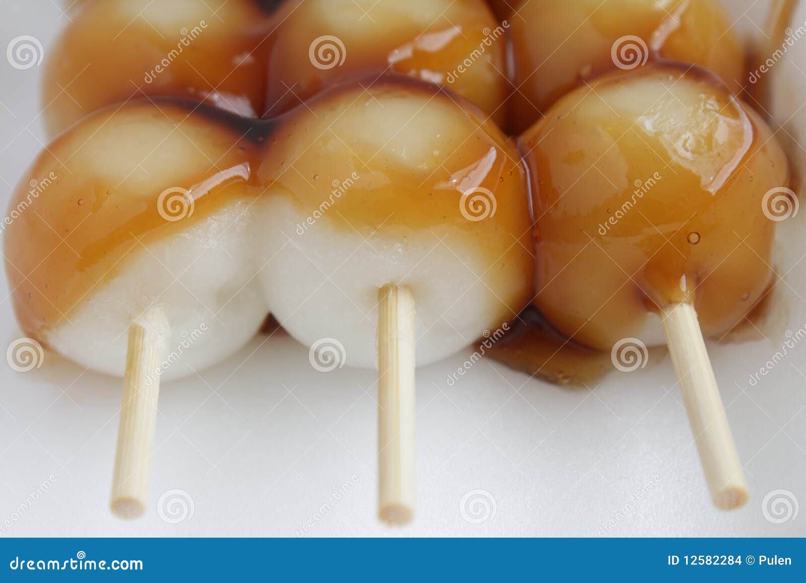 Three dango stock photo. Image of taste, cookie, japan - 12582284