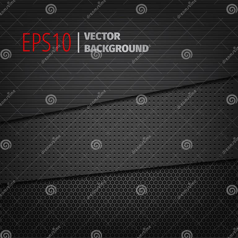 Three Dark Vector Backgrounds Stock Vector - Illustration of vector ...