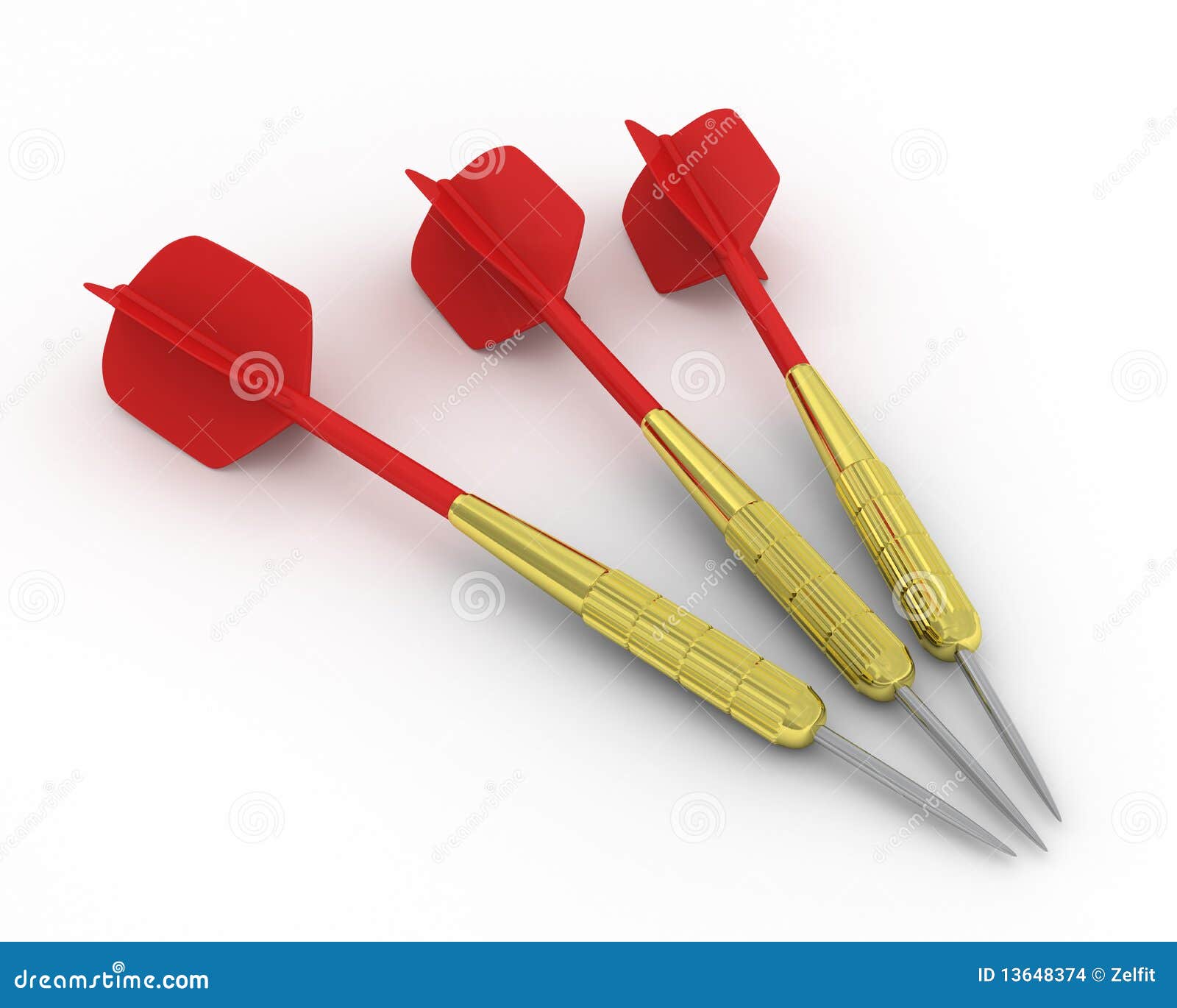 Three darts stock photo. Image of performance, target - 13648374