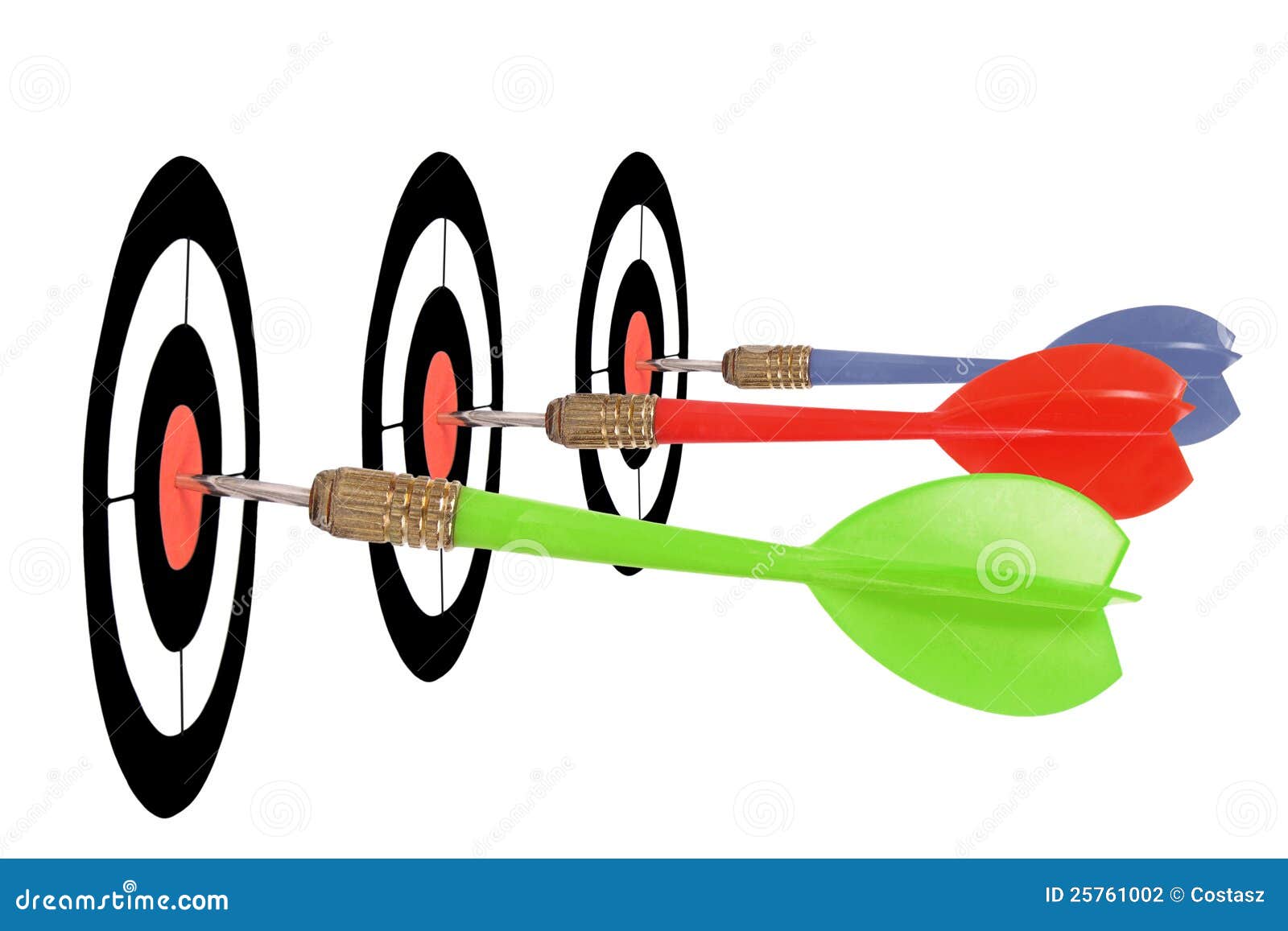 Three darts stock photo. Image of missile, metaphor, direct - 25761002