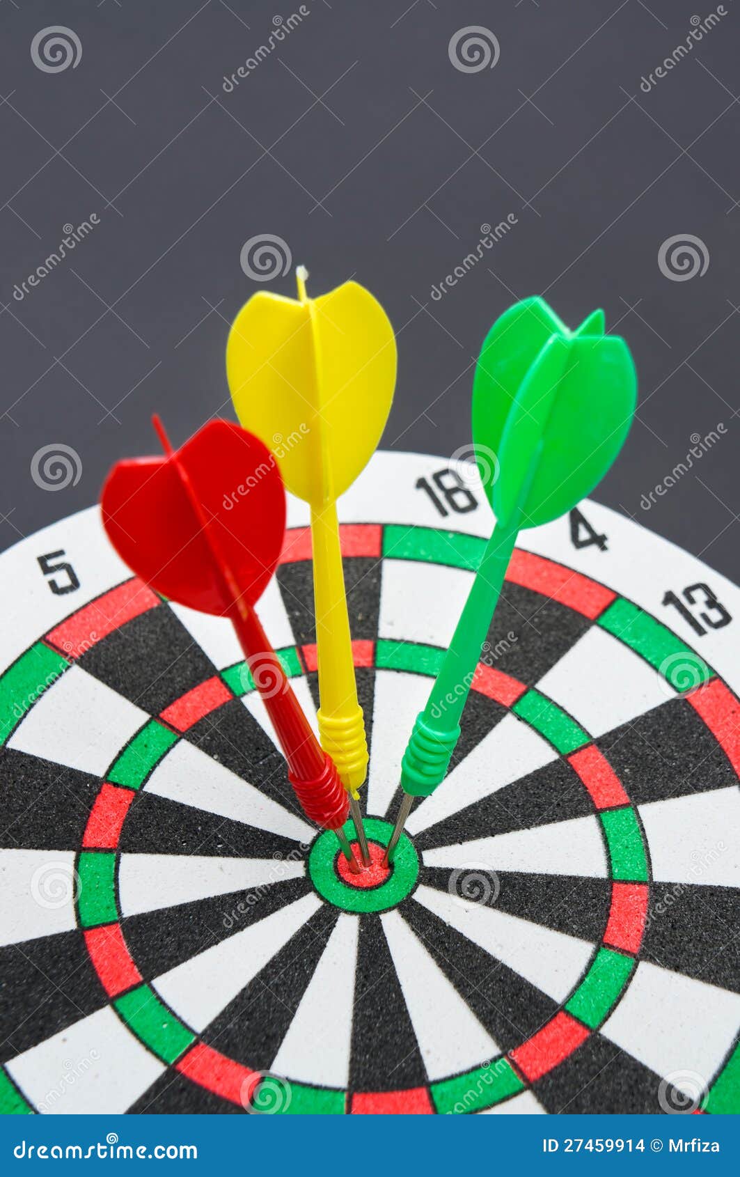 Three darts stock photo. Image of seye, center, dartboard - 27459914