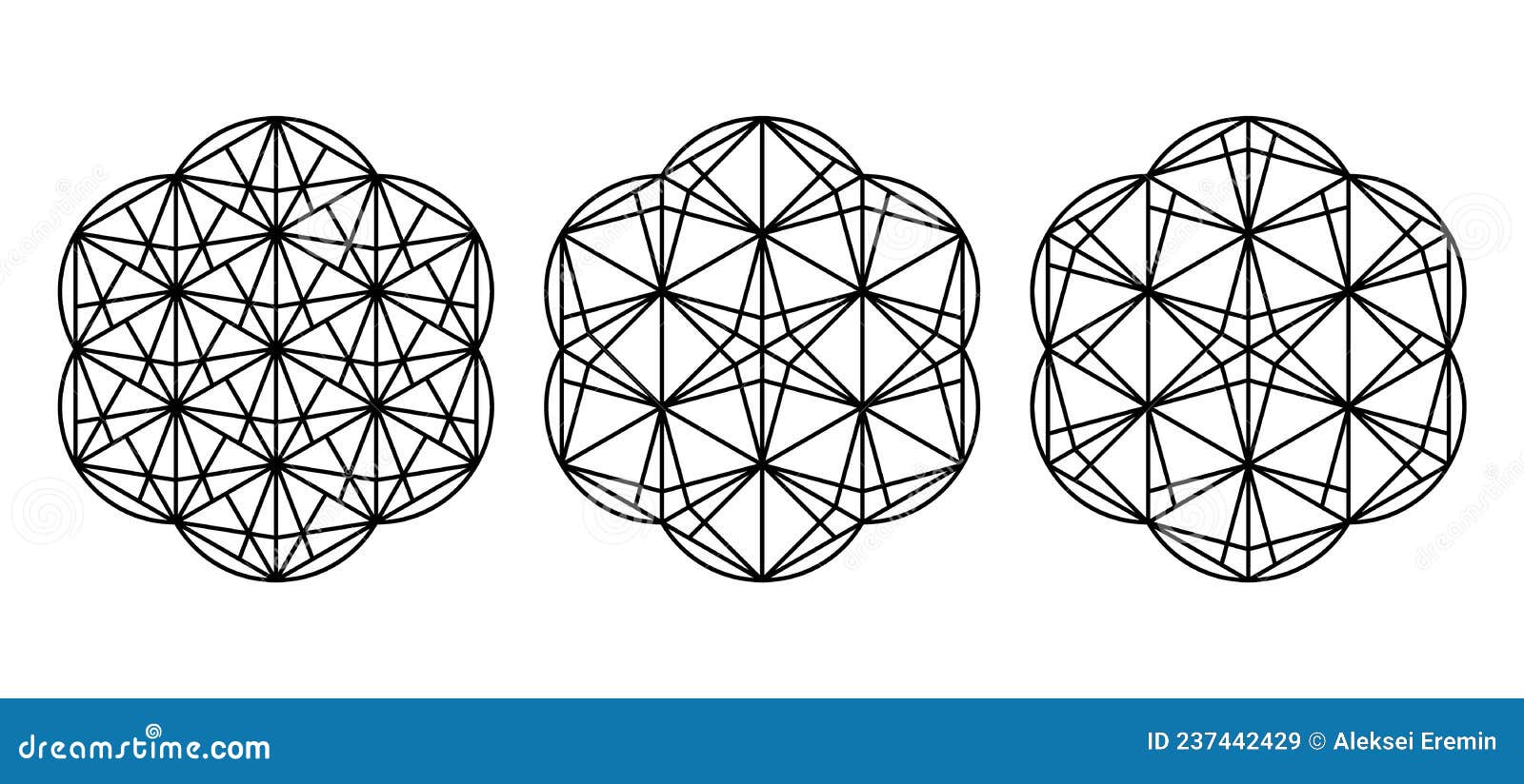 Three Design Elements Based on Japanese Decorative Art Kumiko Zaiku ...