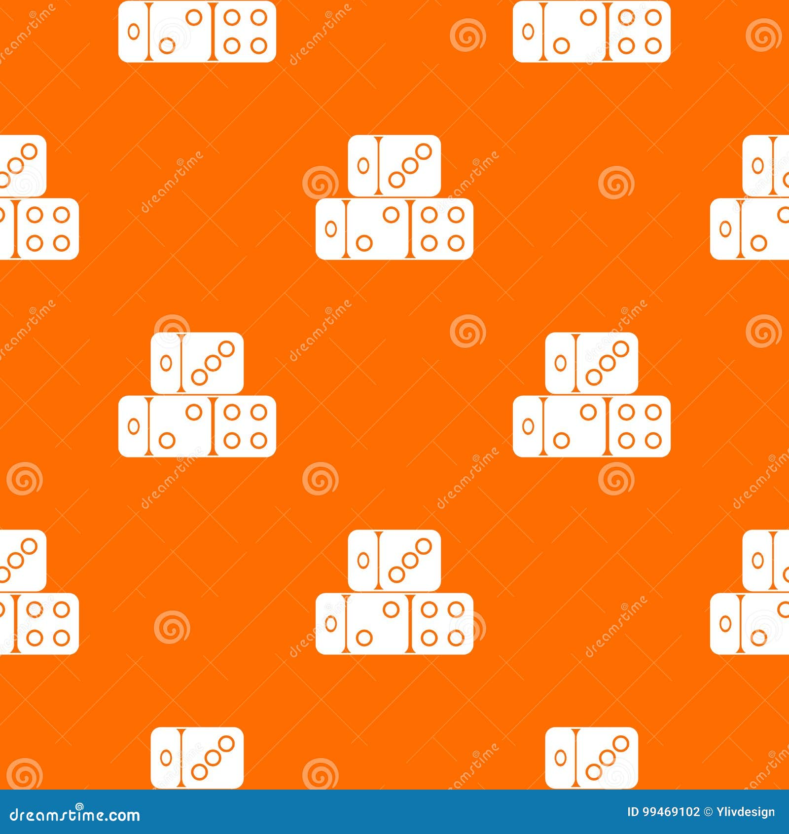 Three Dice Cubes Pattern Seamless Stock Vector - Illustration of ...