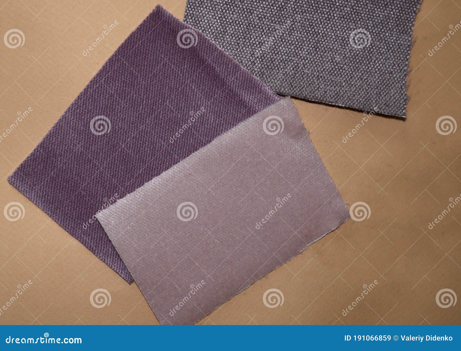 Fabric Samples on Paper Background Stock Image - Image of choice, guide ...