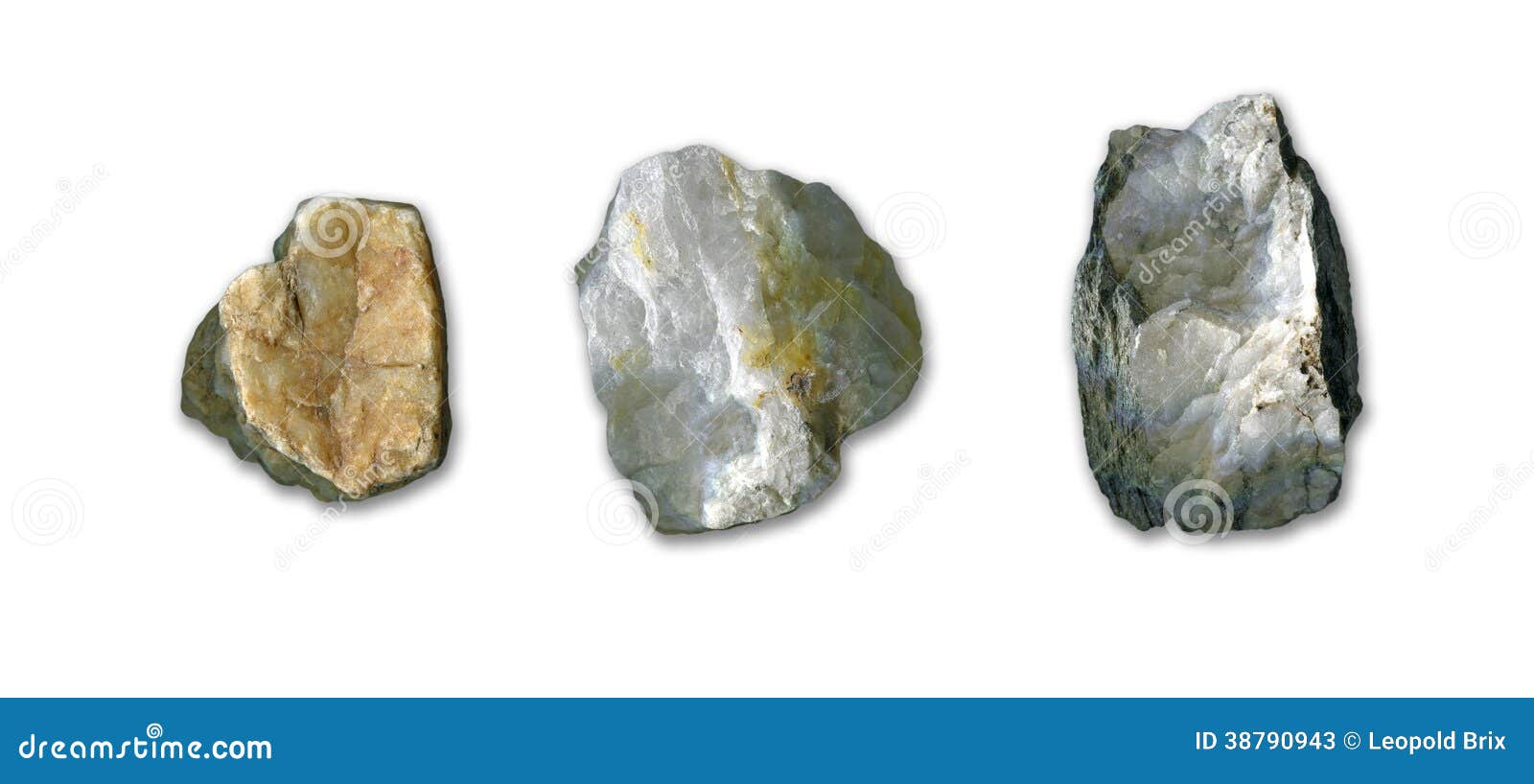 Three different stones stock image. Image of stones, hard - 38790943