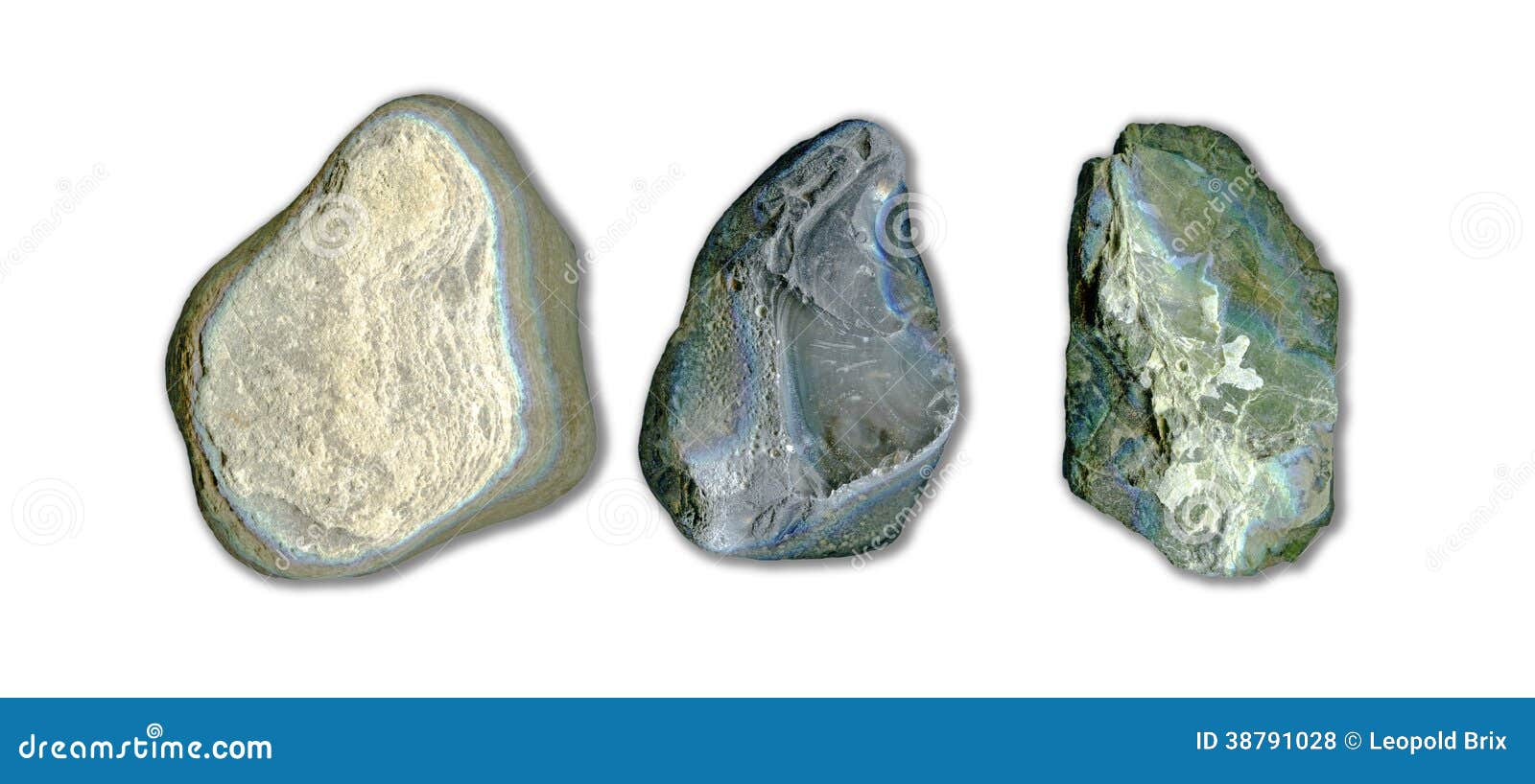 Three different stones stock photo. Image of stones, squarestone - 38791028