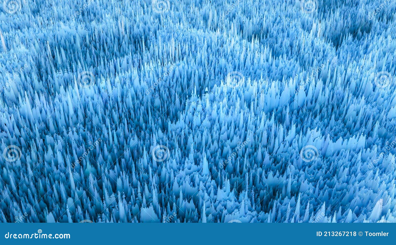 Three-dimensional Abstract Frosty Background. Patterns on Glass Frost ...