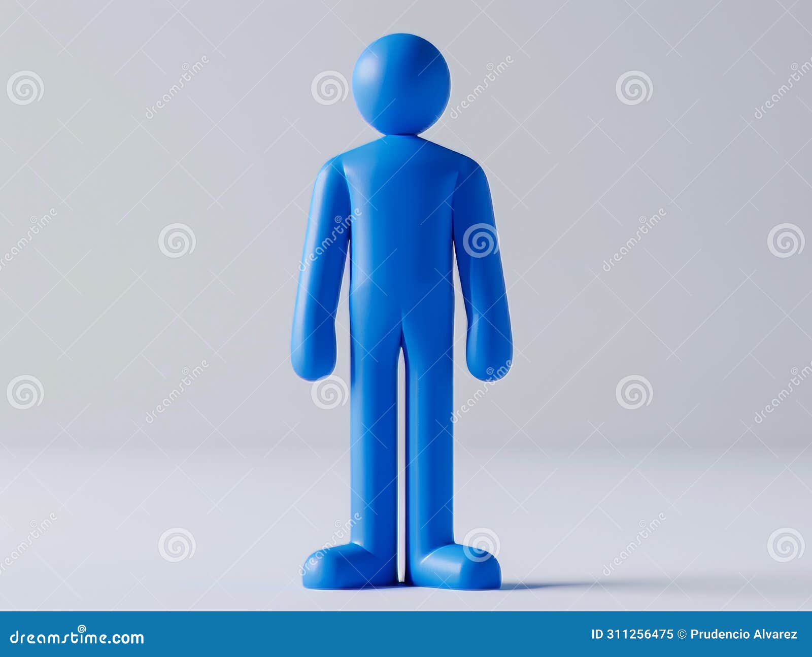 Three-dimensional Abstract Human Figure, 3d Stock Illustration ...