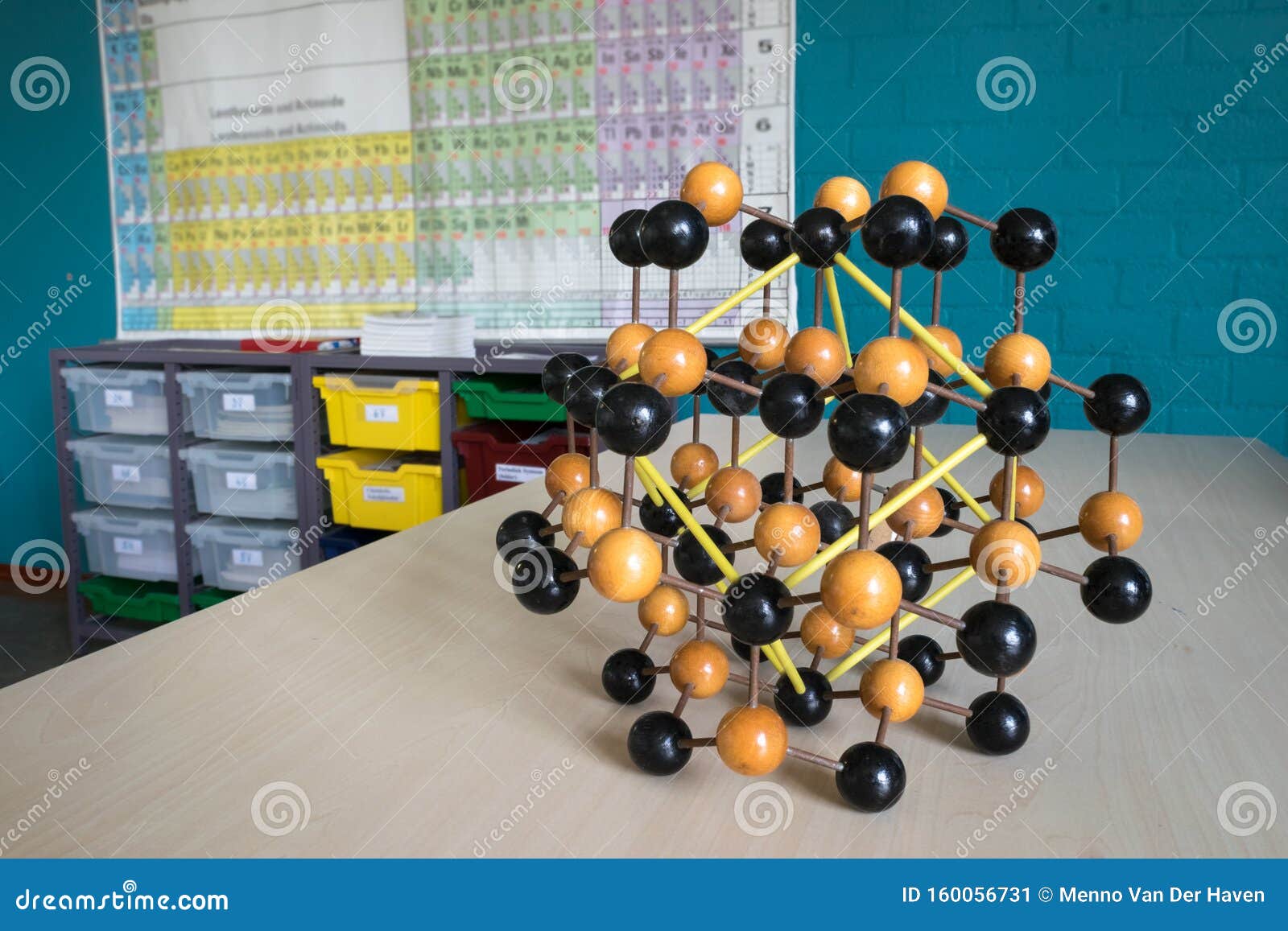 Three Dimensional Atomic Model of Diamond Stock Image - Image of ...
