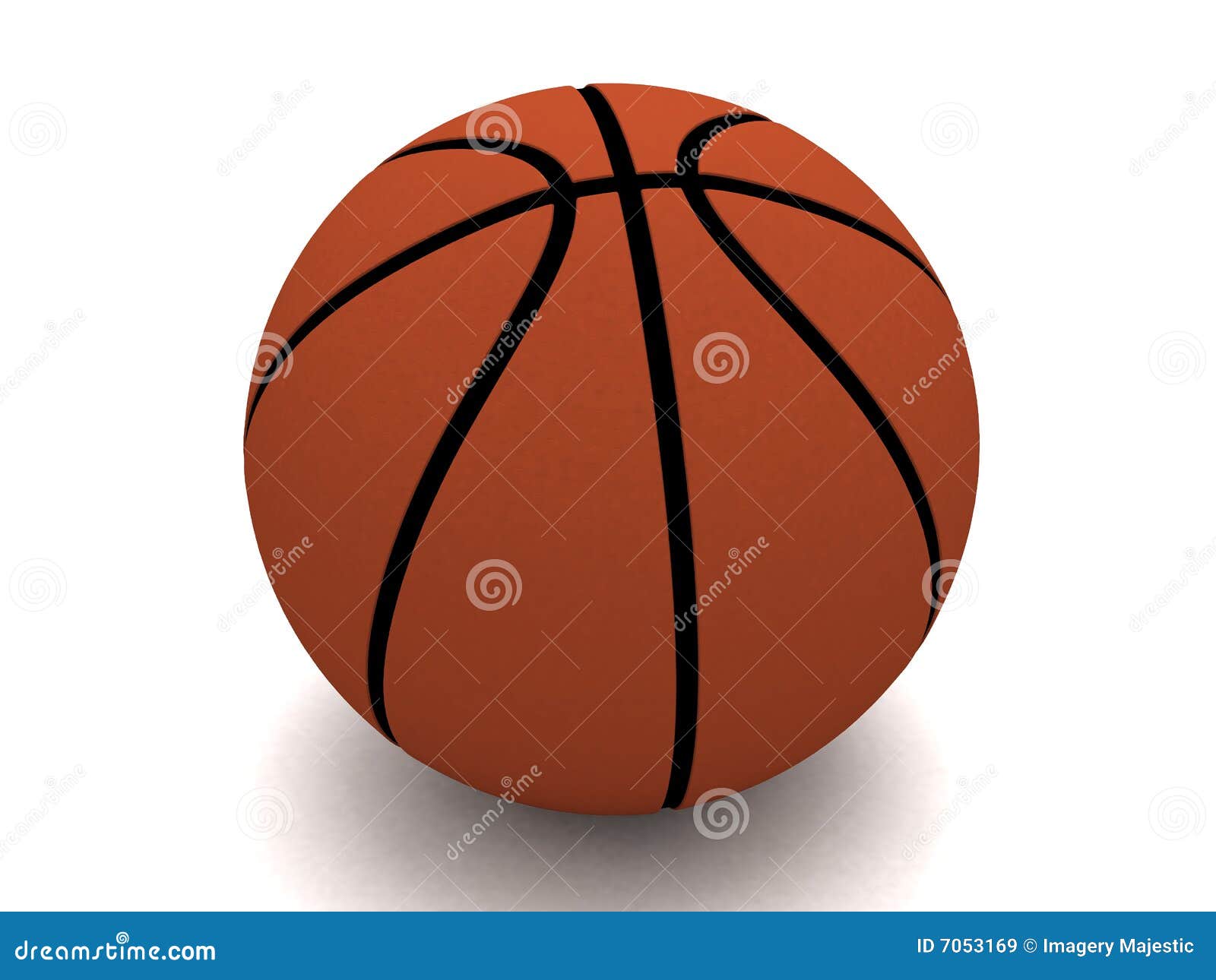 Three Dimensional Basket Ball Picture. Image: 7053169