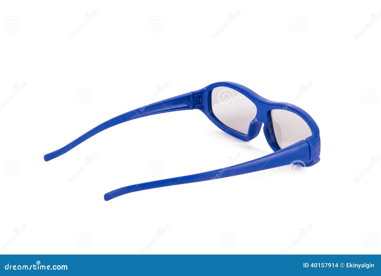 Three Dimensional Cinema Eyeglasses Stock Photo - Image of movie, view ...