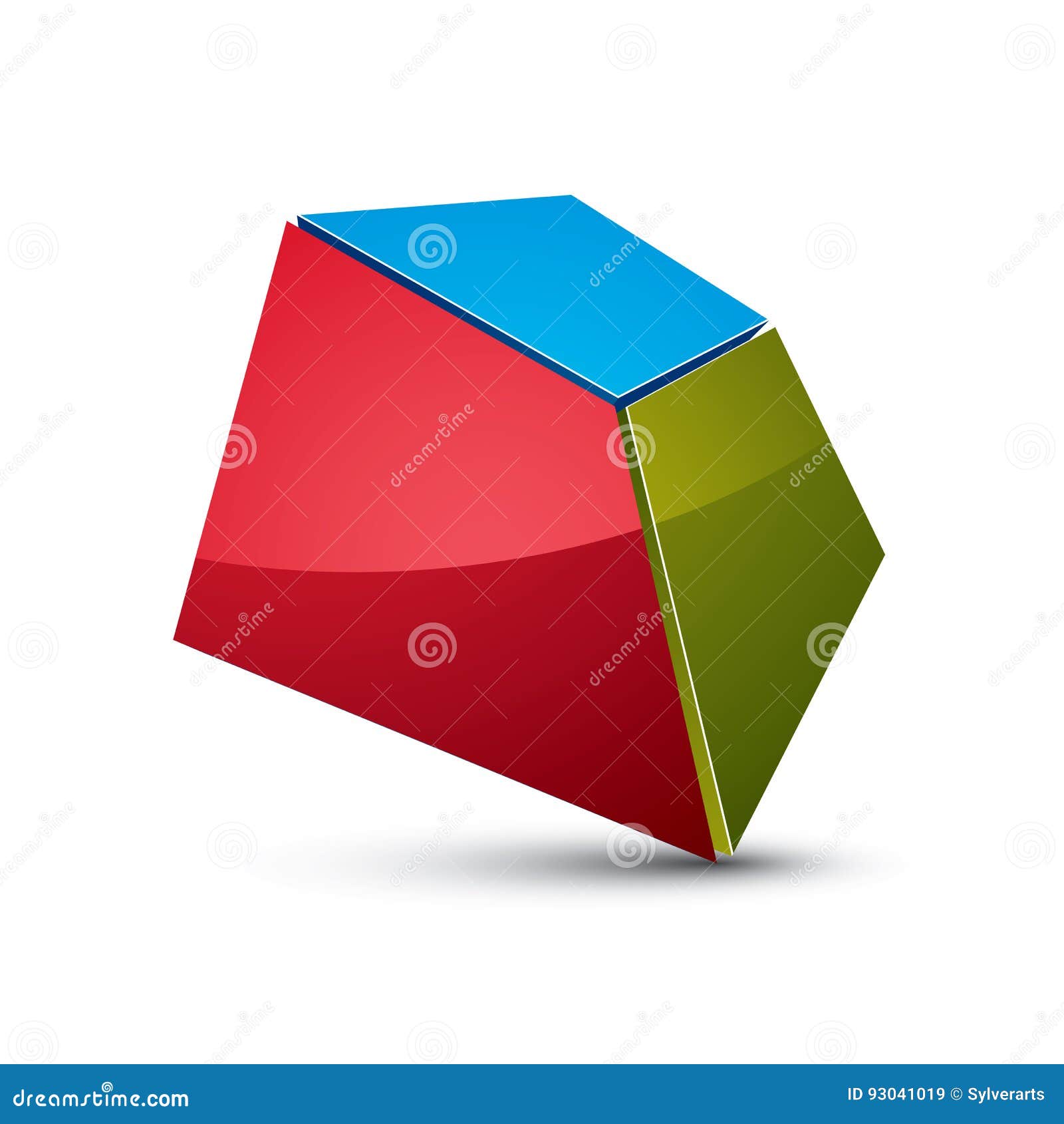 Three-dimensional Colorful Graphical Icon Isolated on White, Tea Stock ...