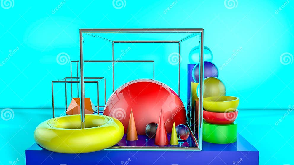 Three-dimensional Composition of Different Shapes. Abstract. 3D ...
