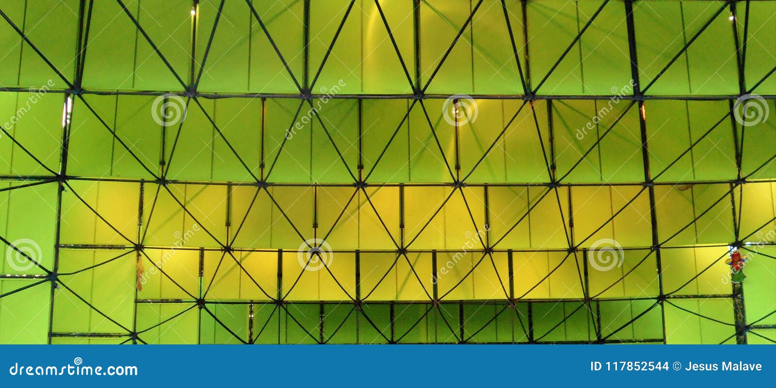 Three-dimensional Composition of Squares in Green Tones Stock Photo ...