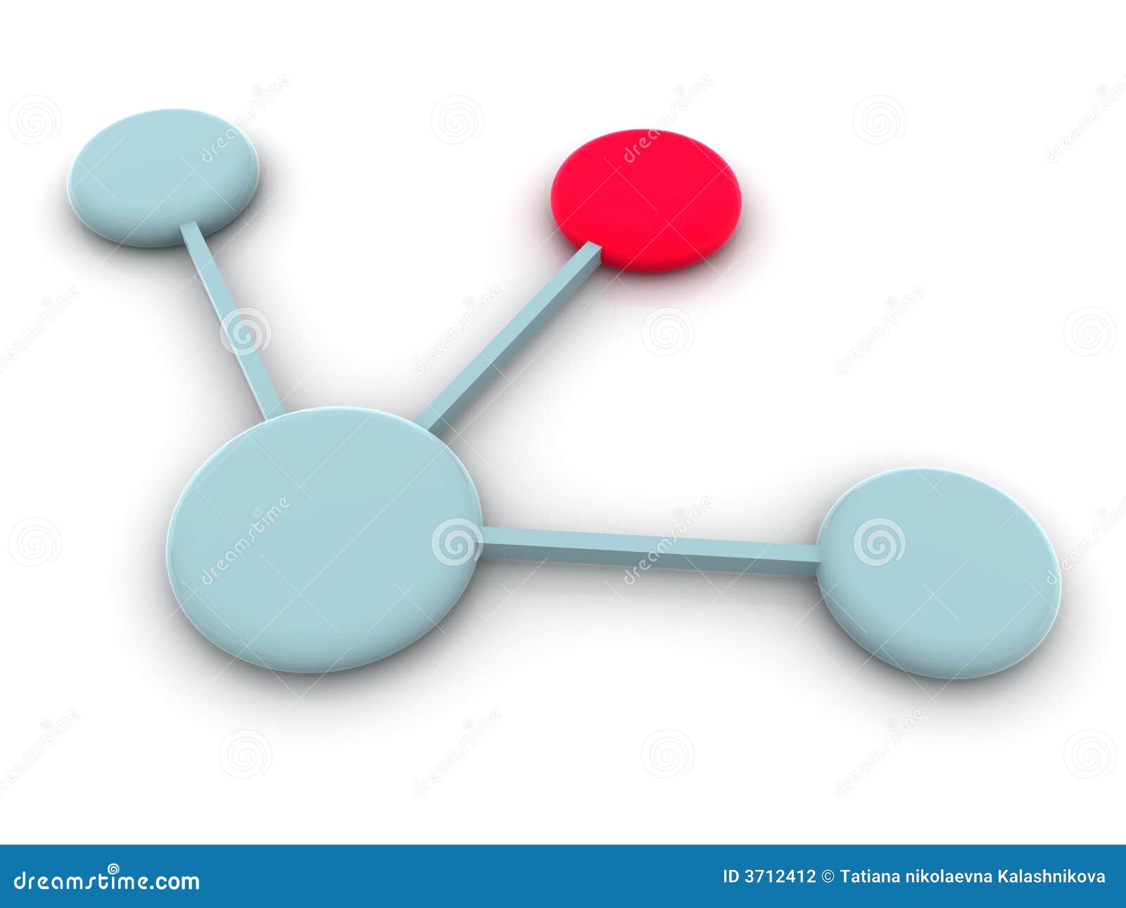 Three-dimensional concept stock illustration. Illustration of structure ...