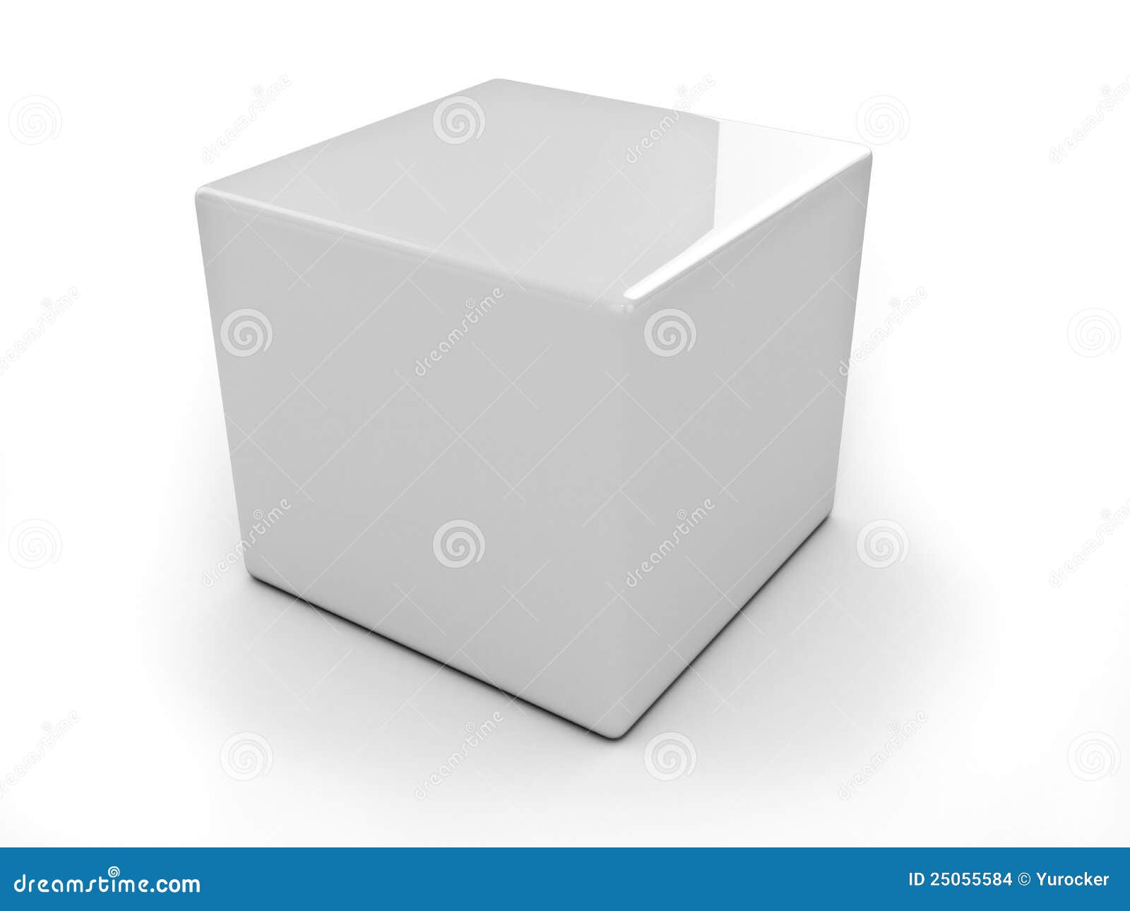 Three-dimensional cube stock illustration. Illustration of reference ...