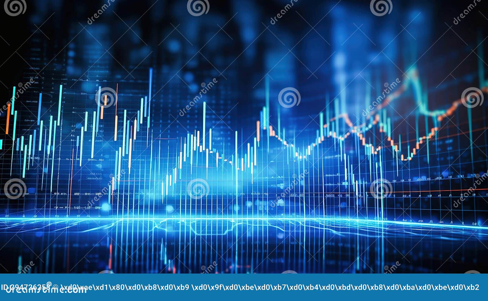 Three-dimensional Development Graph and Growth Indicators, in Blue ...