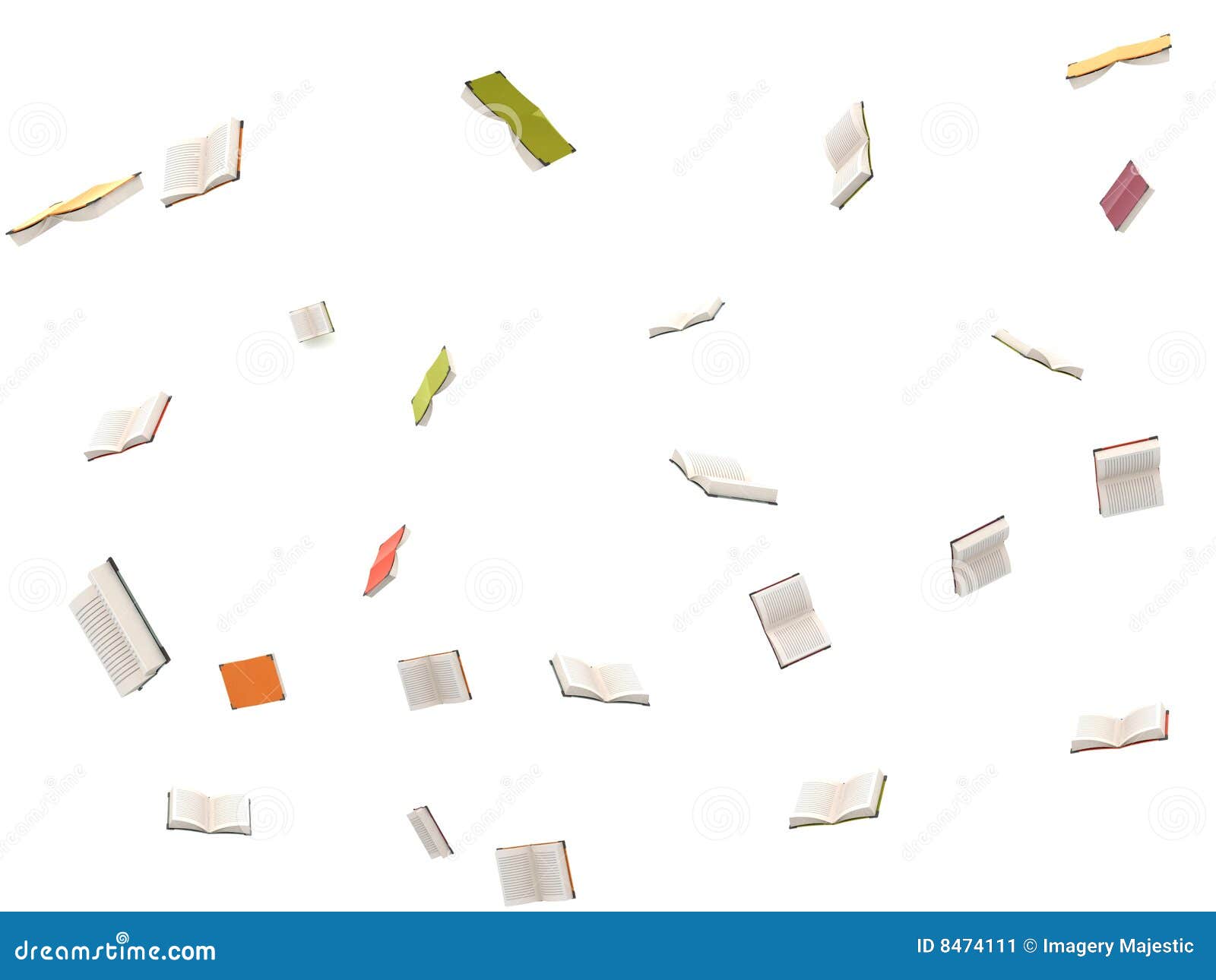 Open Books Background Stock Illustration | CartoonDealer.com #116260600