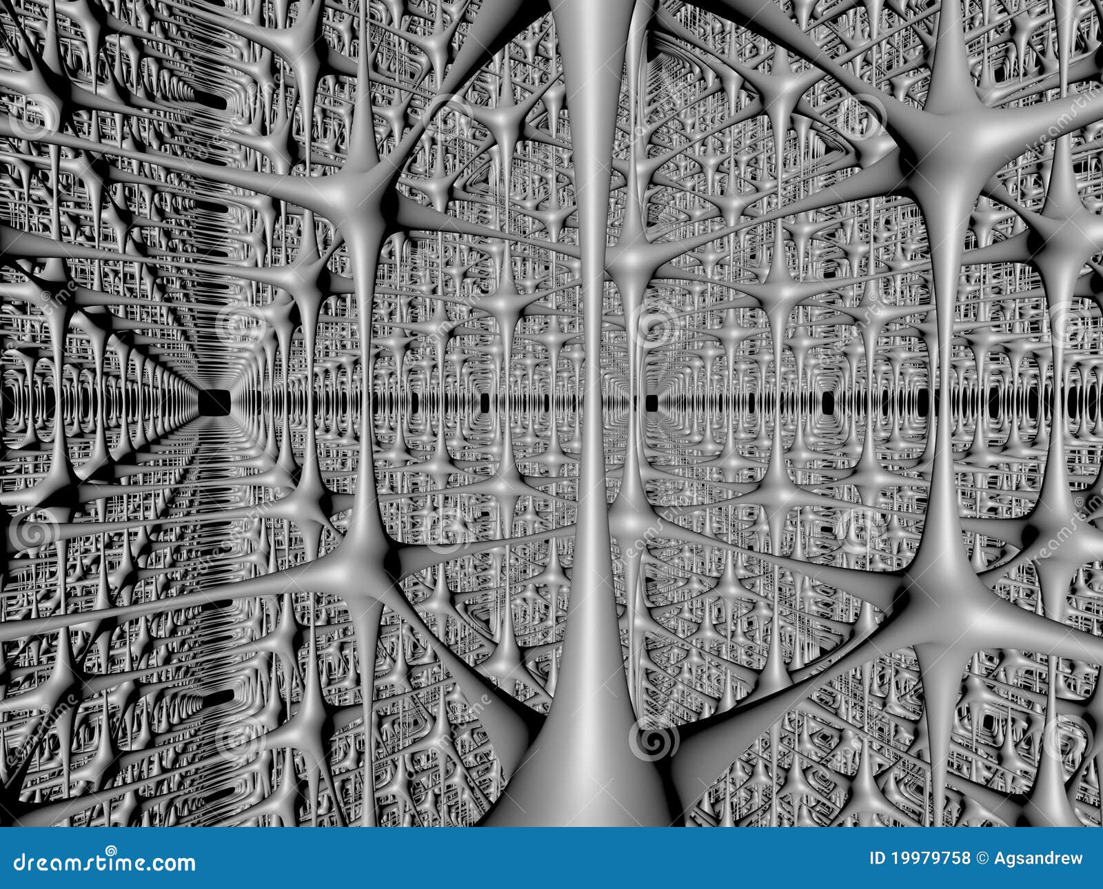 Three Dimensional Grid stock illustration. Illustration of space - 19979758