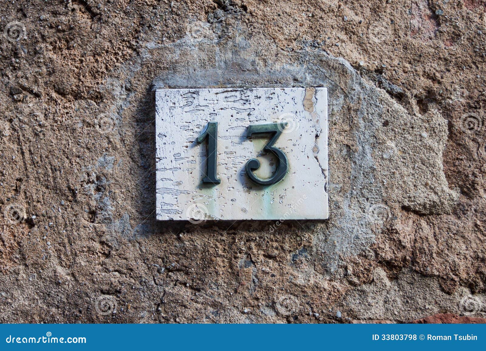 Number Thirteen Sign Stock Photo | CartoonDealer.com #42944970