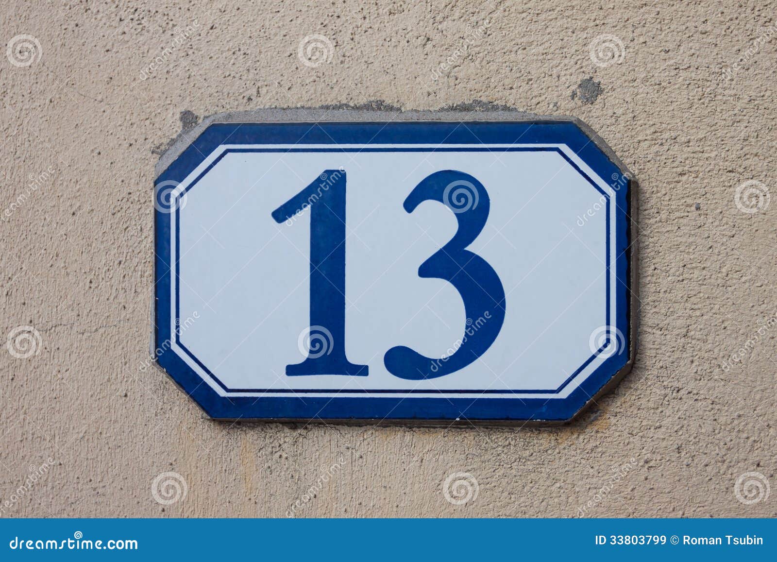 Number Thirteen Sign Stock Photo | CartoonDealer.com #42944970