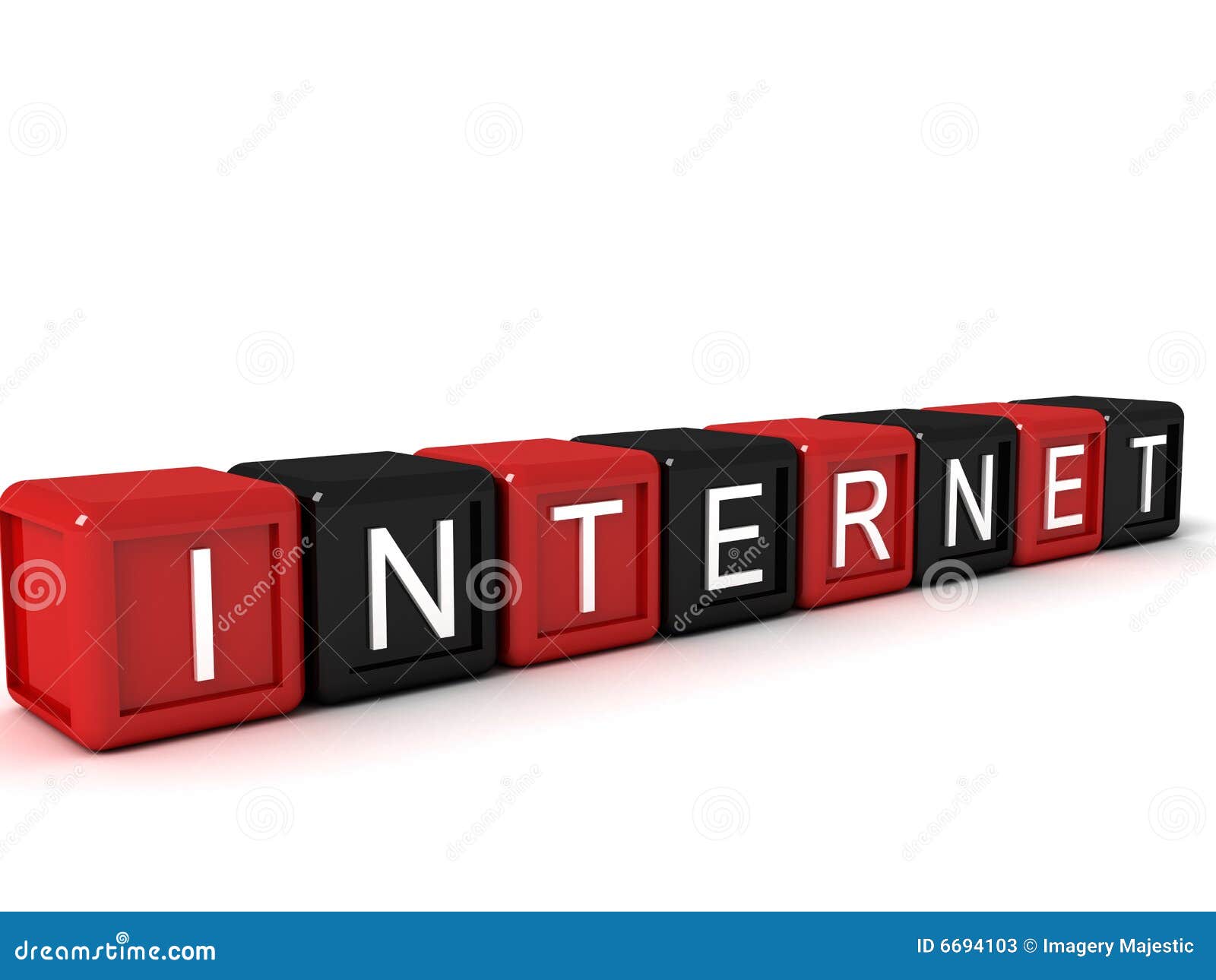Three Dimensional Internet Text on Building Blocks Stock Illustration ... Three Dimensional Internet Text on Building Blocks Stock Illustration ...