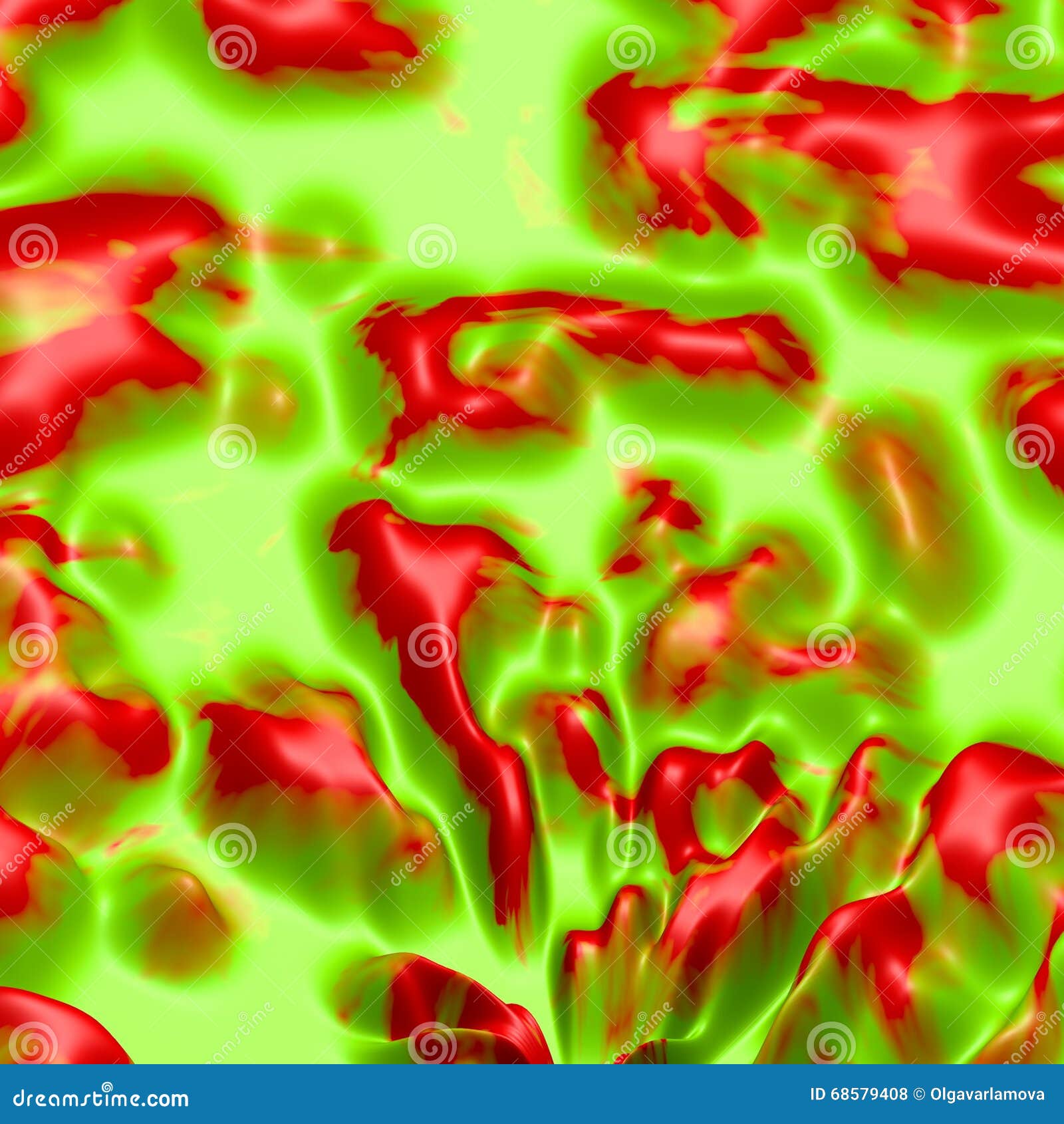 Three-dimensional Model of Acid Background Stock Illustration ...