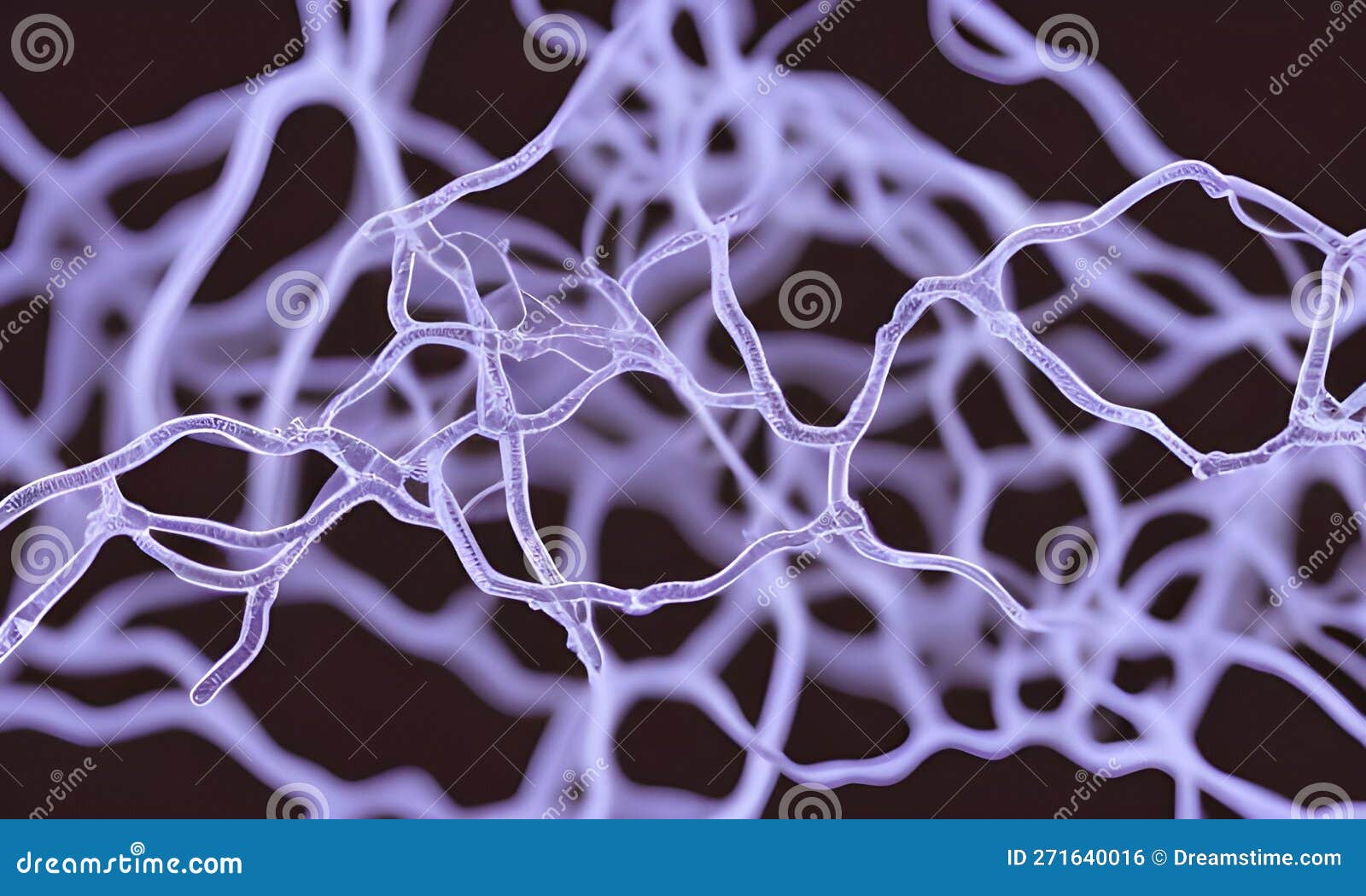 Model Of Nerve Cell With Dendrites, Macro View Of Neuron, Illustration ...