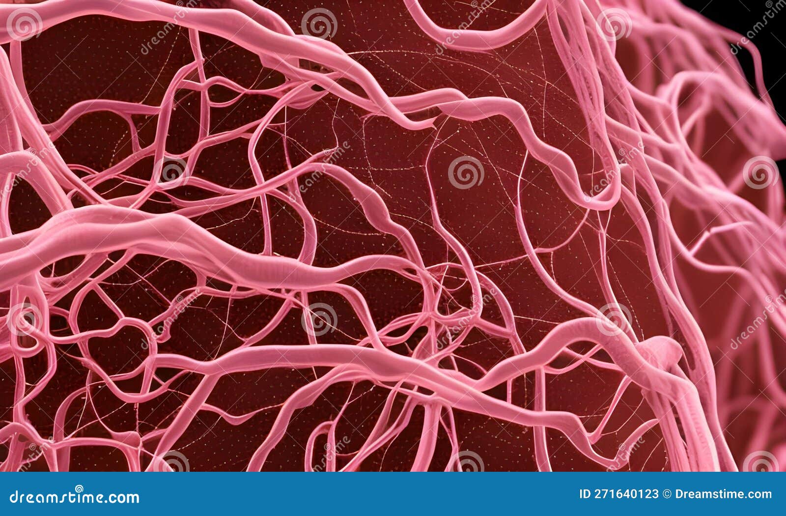 Model Of Nerve Cell With Dendrites, Macro View Of Neuron, Illustration ...